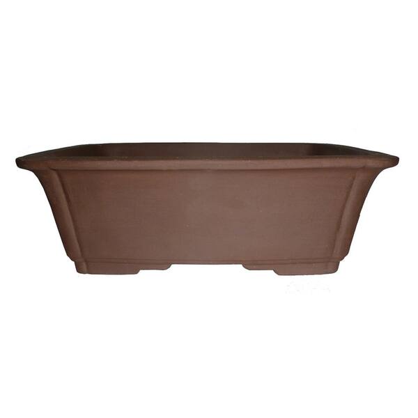 Brussel's Bonsai X-Large Rectangle Pot CUPG58-12 - The Home Depot