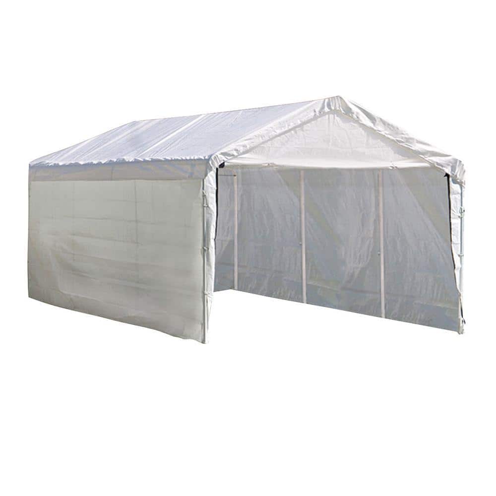 ShelterLogic 10 ft. W x 20 ft. D SuperMax 2-in-1, 8-Leg, Heavy-Duty ...
