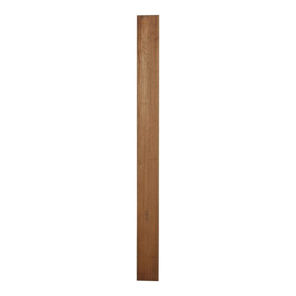 Ready Seal 1 in. x 6 in. x 6 ft. Pecan Stained Western Red Cedar Flat ...