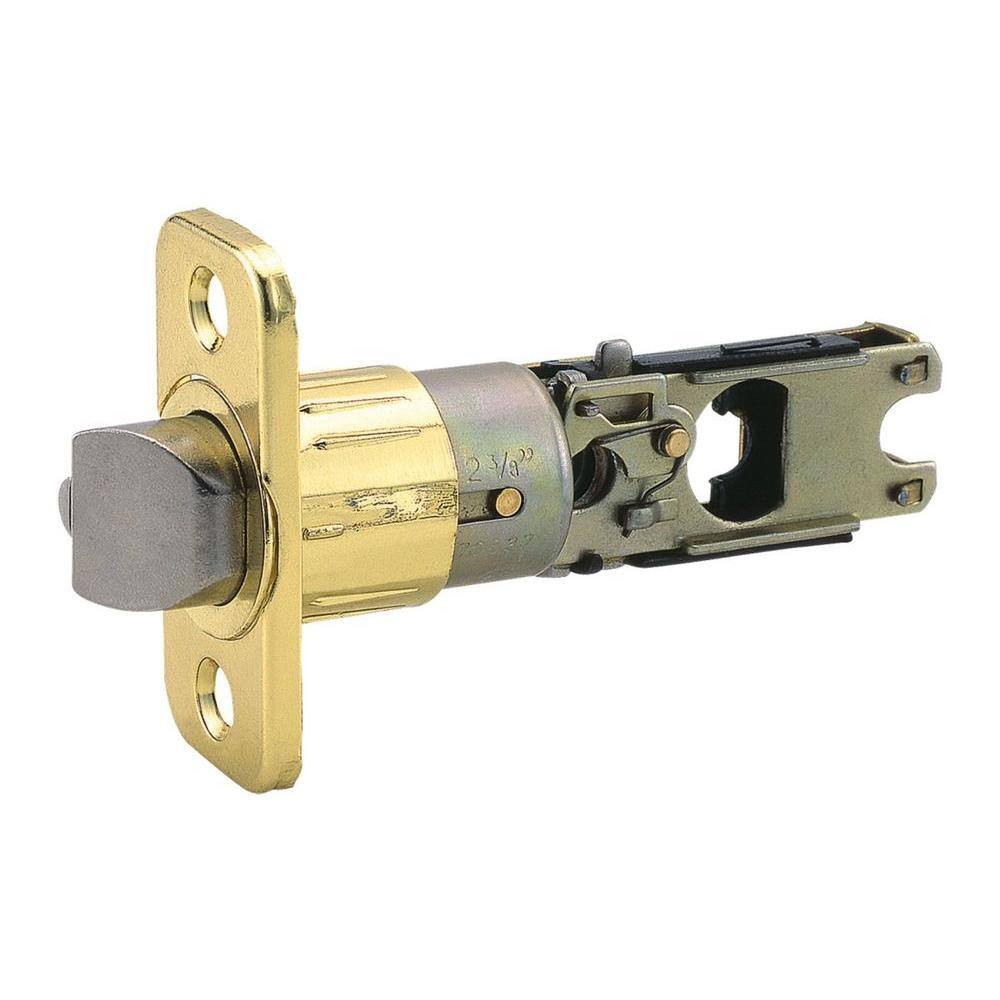Design House Universal Polished Brass 6-Way Replacement Entry Latch ...