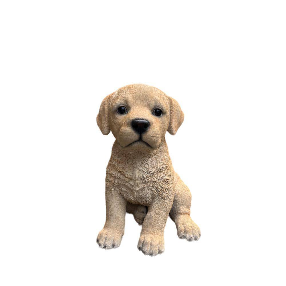 HI-LINE GIFT LTD 10 in. Labrador Puppy Statue 87629-B - The Home Depot