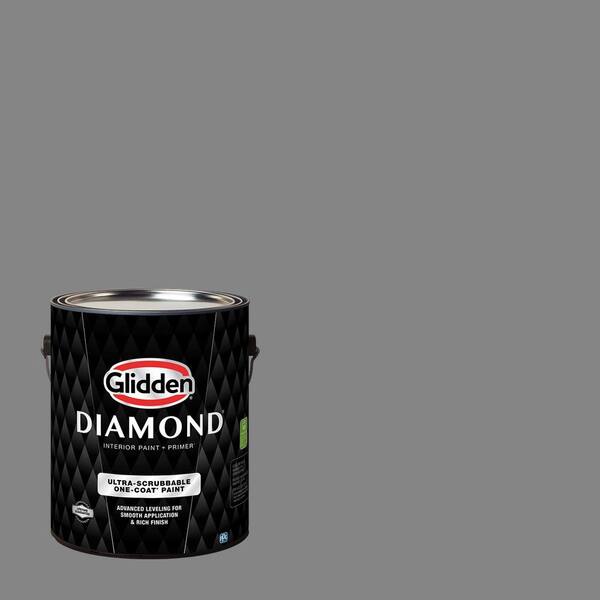 Glidden Diamond 1 gal. PPG1001-5 Dover Gray Ultra-Flat Interior Paint ...