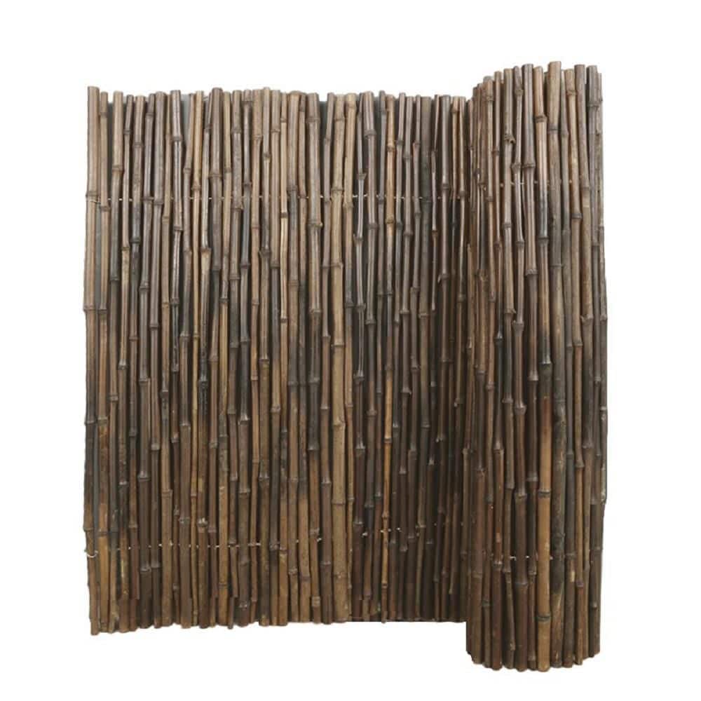 Ecostake 94.5 in. L x 48 in. W x 1.6 in. H Natural Brown Carbonized ...