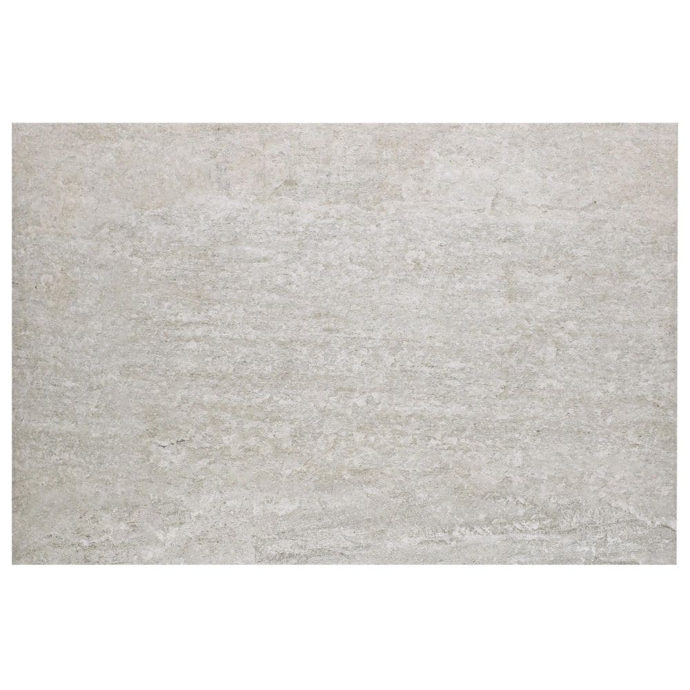Ivy Hill Tile Stonewell Smoke White 9 in. x 0.39 in. Matte Porcelain ...