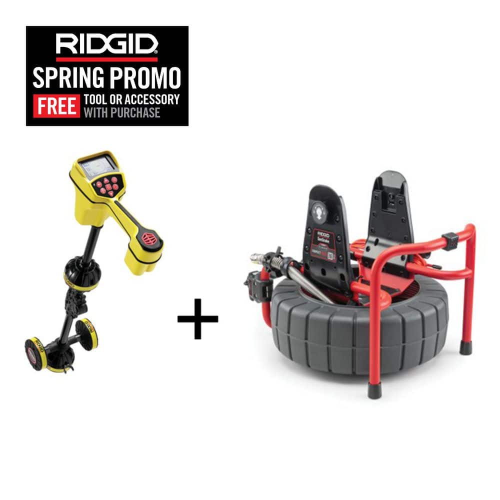 RIDGID SeeSnake Compact M40 Reel Sewer Camera for Drain Inspection & SR ...