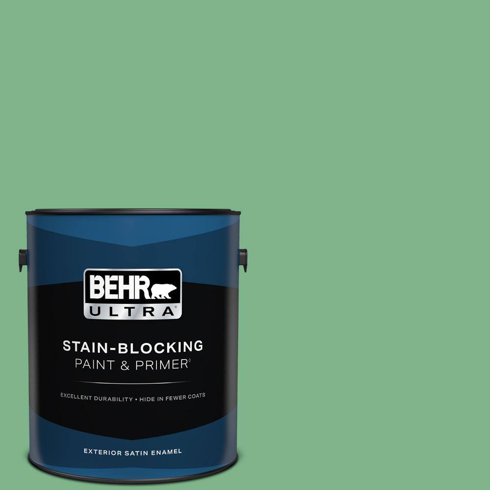 Reviews for BEHR ULTRA 1 gal. #460D-5 Tree Fern Satin Enamel Exterior ...