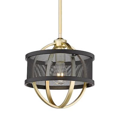 Golden Lighting Colson 6-Light Olympic Gold Linear Pendant-3167-LP OG ...