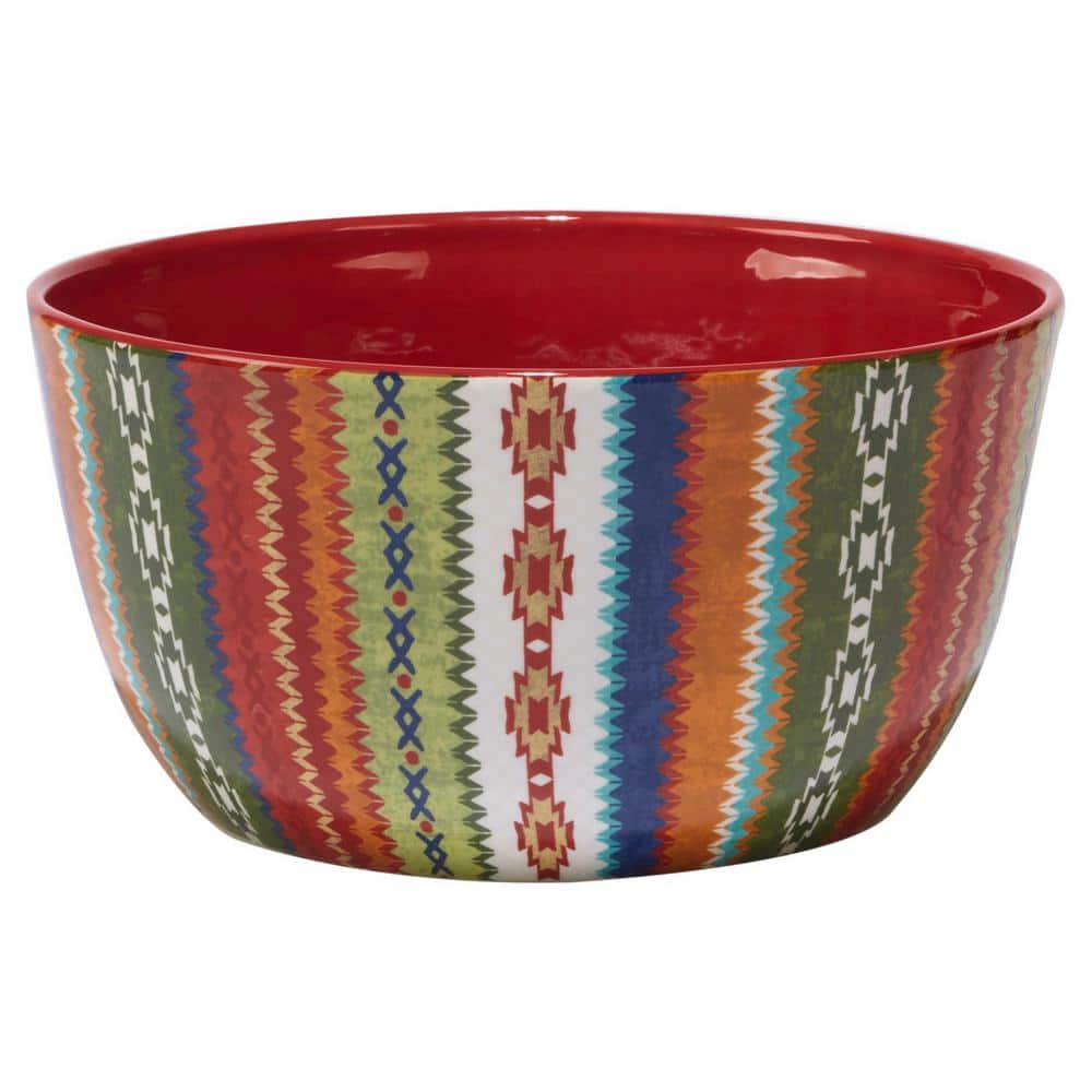 Certified International Monterrey 11 in. x 5.5 in. Multi-Colored Deep ...