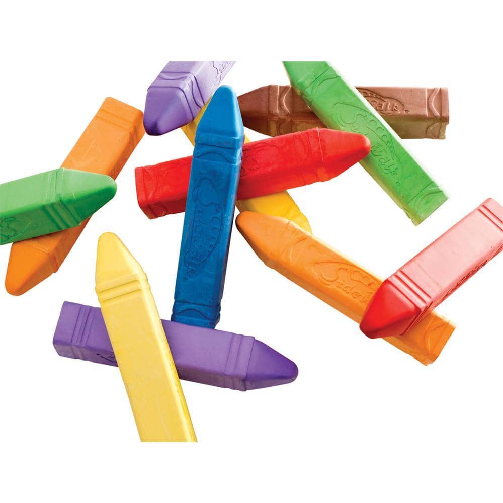 Meridian Point Sidewalk Chalk (36-Pack) 3PKSC-12-3016 - The Home Depot