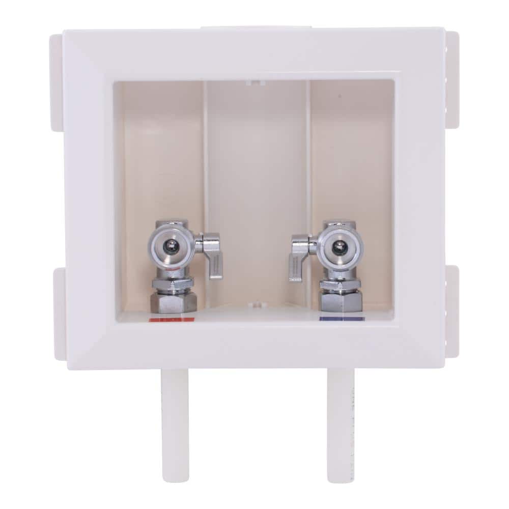 HOLDRITE 1/2 in. PEX x 3/4 in. Male Hose Thread Washing Machine Outlet ...