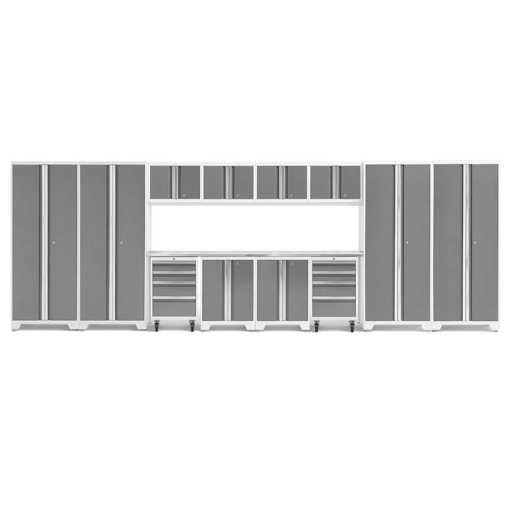 NewAge Products Bold Series 14 Piece 24 Gauge Stainless Steel Garage newage-products-bold-series-14-piece-24-gauge-stainless-steel-garage