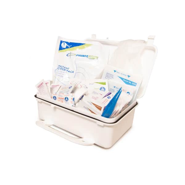 PLUMBFLEX 96-Piece 10-Person OSHA Poly First Aid Kit KC-10PP - The Home ...