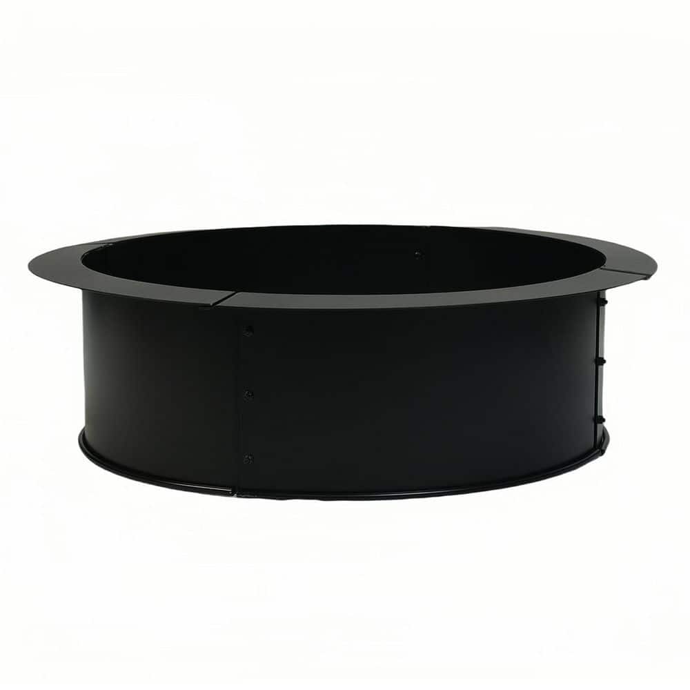 Reviews for Bestier 33. 5in. Heavy Duty Wood Burning Fire Pit Ring ...