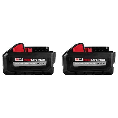 Milwaukee M18 18V Lithium-Ion HIGH OUTPUT CP 3.0Ah Battery Pack (2-Pack ...