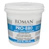 Roman PRO-880 1 qt. Ultra Clear Strippable Wallcovering Adhesive 012414 ...