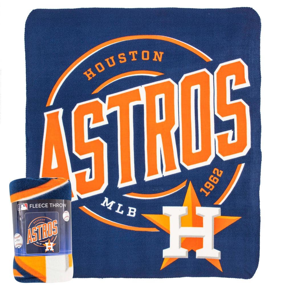 THE NORTHWEST GROUP MLB Astros Campaign Fleece Multi-Colored Throw ...