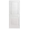 Masonite 30 in. x 80 in. 2 Panel Right-Handed Primed Composite Hollow ...