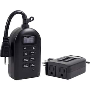 myTouchSmart Simple Set Indoor/Outdoor Digital Plug-In Timer 36027 ...