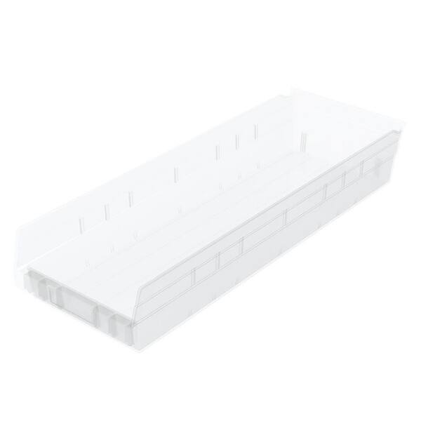 Akro-Mils 30014 Plastic Nesting ShelfMax Storage Bin Box, 24 in. D x 11 ...