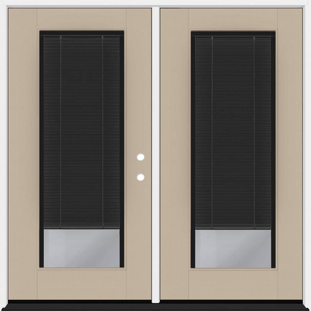 Steves & Sons Legacy 30 in. x 80 in. Full Lite Clear Glass Noir ...