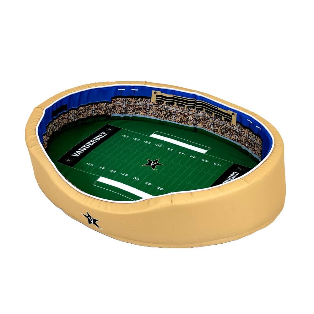 StadiumSpot Vanderbilt University M Football Stadium Pet Bed FB-VAN-20 ...