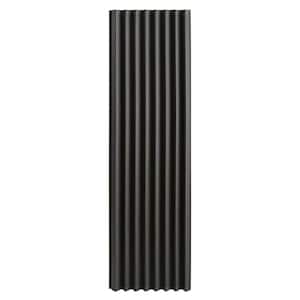 Ejoy 94.5 in. x 4.8 in. x 0.5 in. Vinyl Wall Siding Panel in Grey Color ...