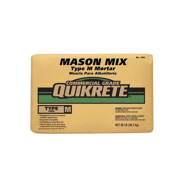 Quikrete 80 lb. Type M Mason Mix 113685 - The Home Depot