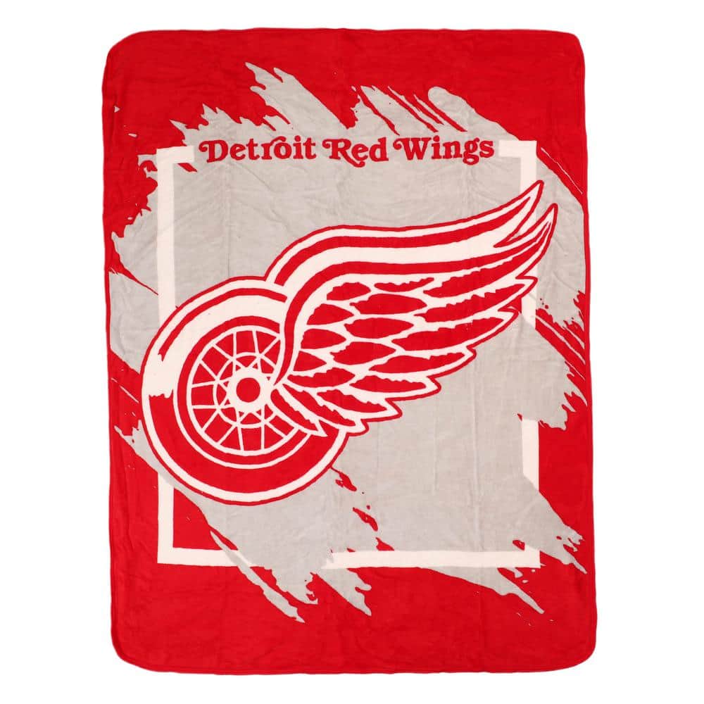 THE NORTHWEST GROUP NHL Dimensional Red Wings Micro Raschel Throw ...