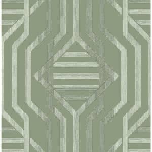 A-Street Prints Auden Green Floral Grandeur Wallpaper Sample 4147 ...