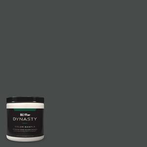 BEHR DYNASTY 8 oz. #N450-7 Astronomical Satin Enamel Stain-Blocking ...