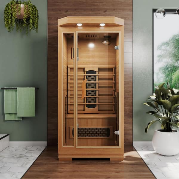 Reviews for SUNRAY SAUNAS Sedona 1-Person Indoor Infrared Sauna in ...