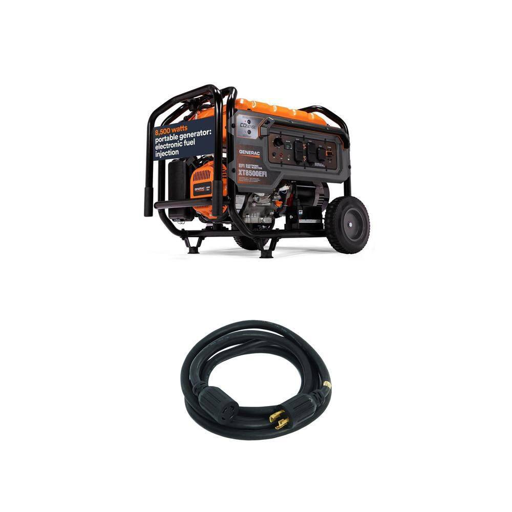 Generac XT8500E 10000/8500-Watt Generator with Electric Start, COSense ...