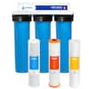 Express Water Whole House Water Filter System Anti Scale 3-Stage Water ...