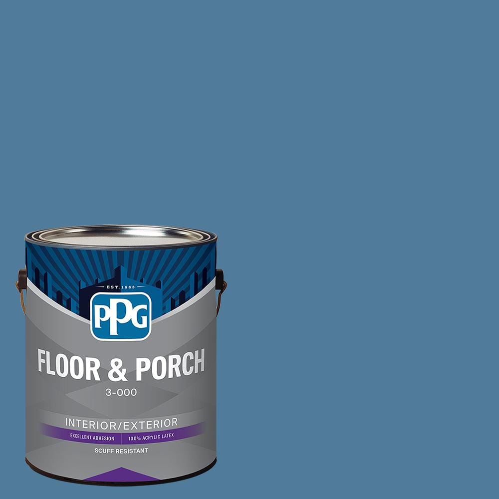 Reviews for PPG 1 gal. PPG1159-5 STormy Ridge Satin Interior/Exterior ...