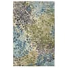 Mohawk Home Radiance Aqua 10 ft. x 14 ft. Floral Area Rug 598235 - The ...