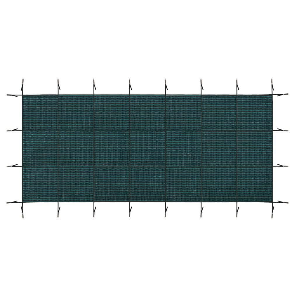 Amucolo 20 ft. x 40 ft. Rectangular Dark Green Underground and Inground ...