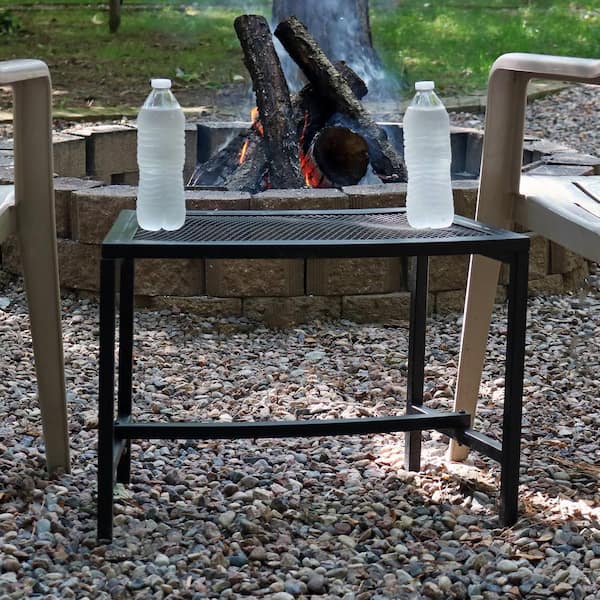 Metal mesh patio side table store