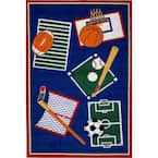 LA Rug Fun Time Country Fun Multi Colored 3 ft. x 5 ft. Area Rug-FT 003 ...