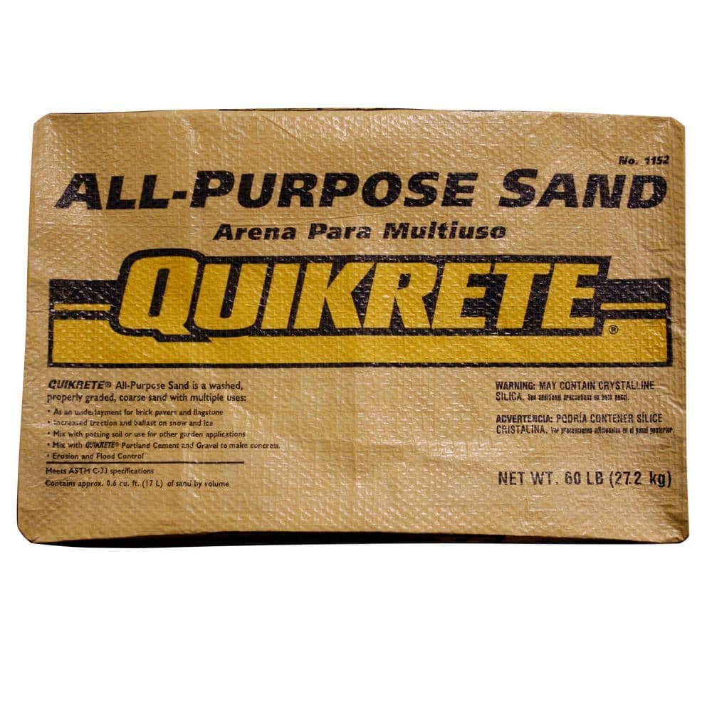 Quikrete 60 lb. All-Purpose Sand 115260 - The Home Depot