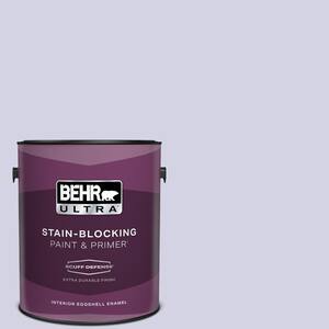 BEHR ULTRA 1 gal. #M550-2 Lavender Memory Extra Durable Satin Enamel ...