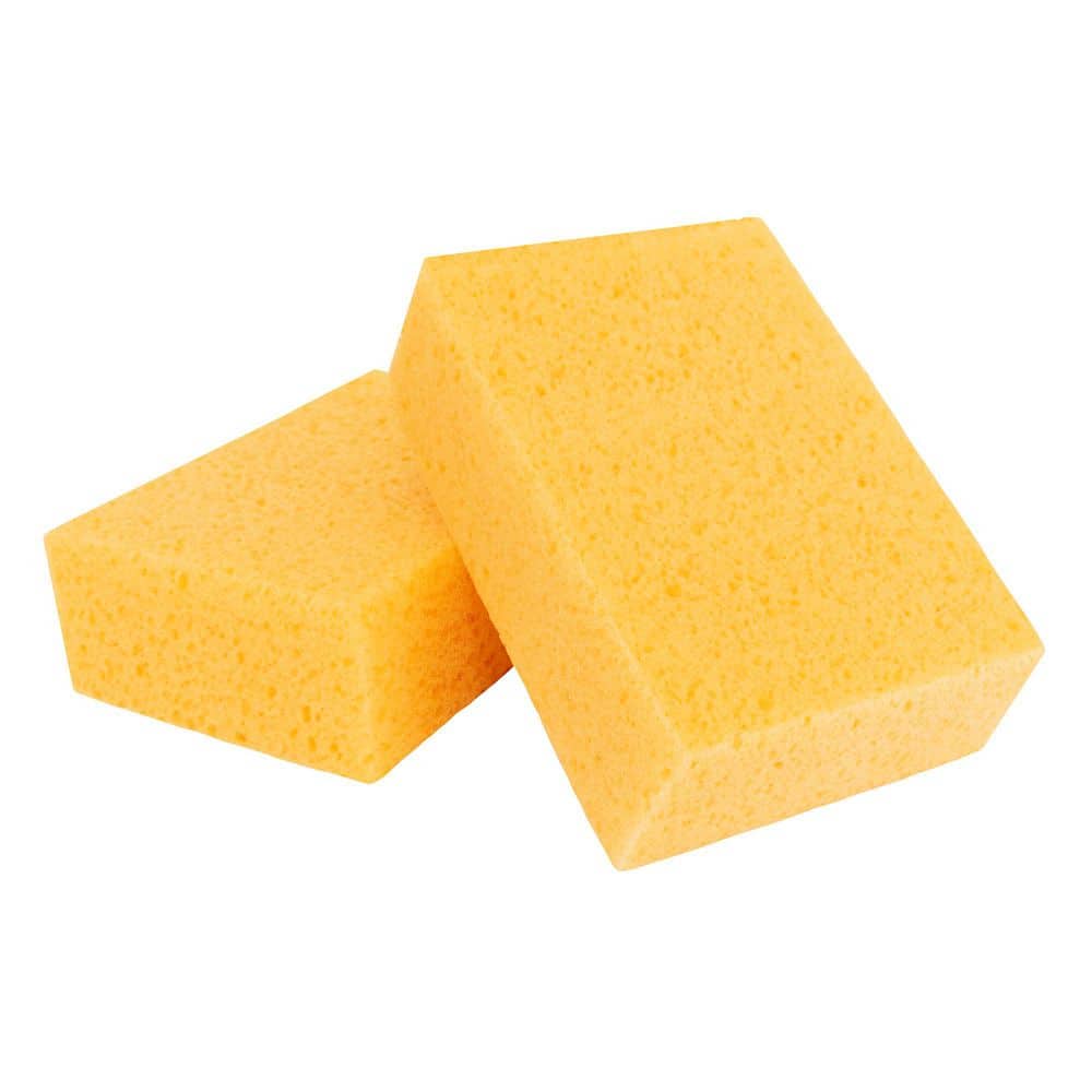 HDX HDX Multi-Purpose Square Sponge (2-pack) 70006-2HDX-8 - The Home Depot