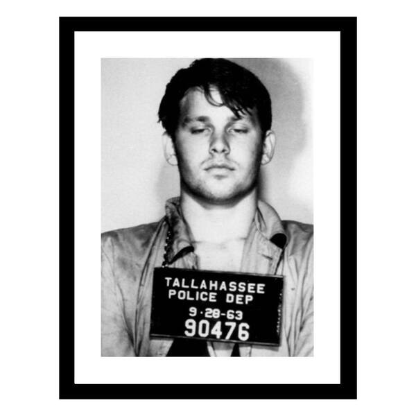 Jim Morrison 1963 Mugshot by Unknown 1-Piece Framed Graphic Print ...