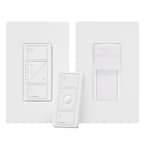Lutron Caseta Smart Dimmer Switch and Remote Kit for Wall and Ceiling ...