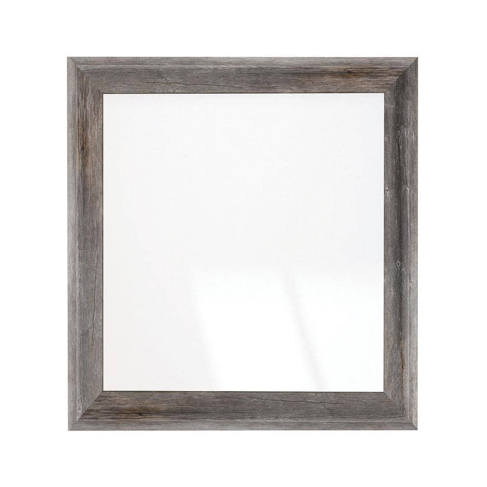 BrandtWorks 33 in. W x 37 in. H Americana Timber Rustic Sloped Wall ...