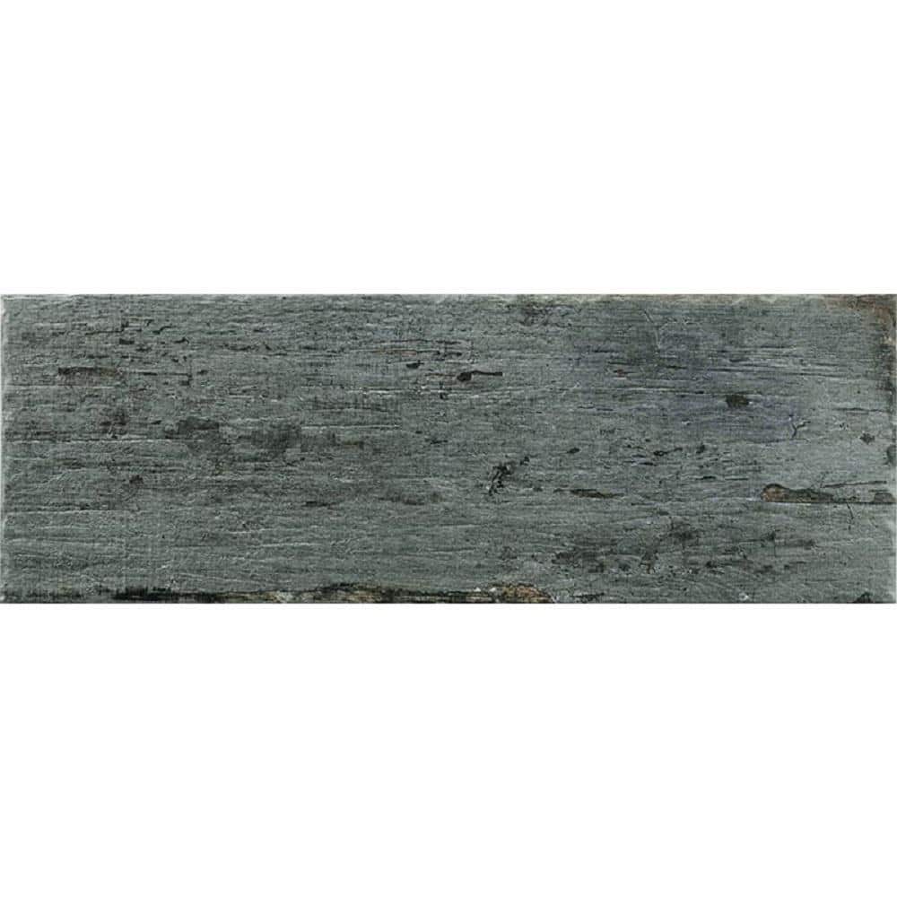 Apollo Tile Rewind Dark Gray 6 in. x 6 in. Matte Porcelain Wall and ...