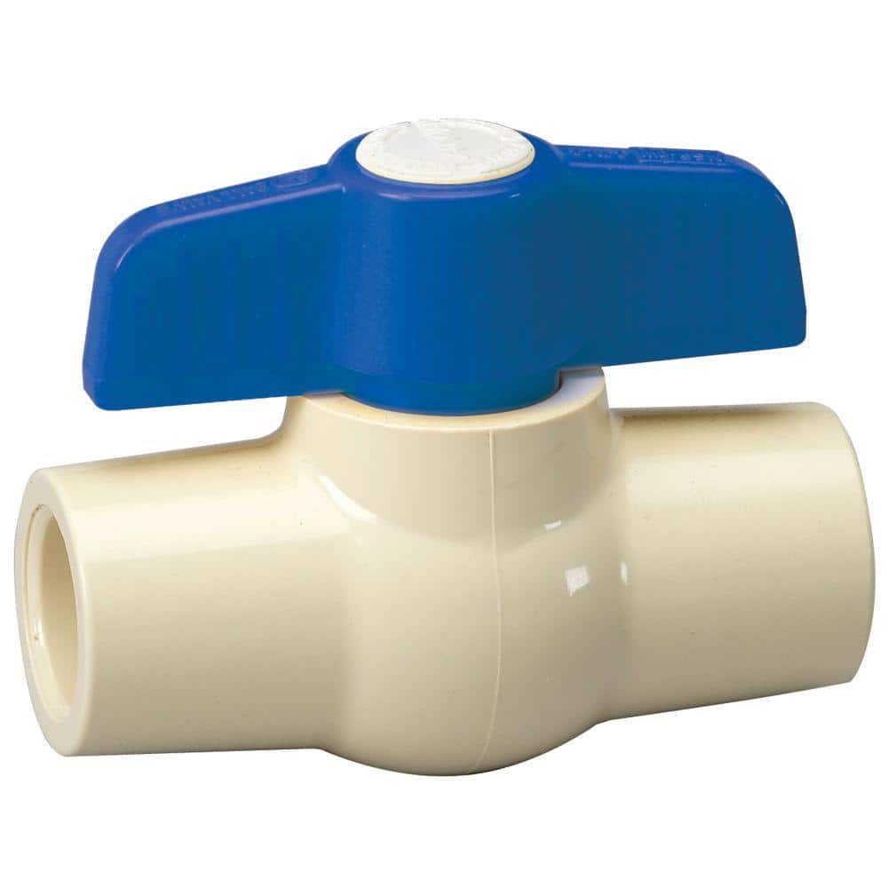 Homewerks Worldwide 1 in. Solvent x 1 in. Solvent CPVC Ball Valve ...