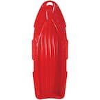 Emsco ESP Series 48 in. Day Glow Sno Cruiser 2-Rider Toboggan Sled in ...