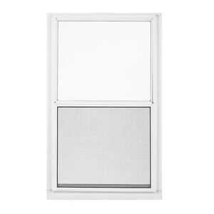 LARSON 28 in. x 55 in. 2-Track Single Hung Aluminum Storm Window ...