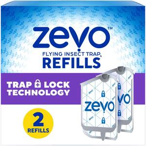 Reviews for ZEVO Indoor Flying Insect Trap Refill Cartridges (2 Refill ...