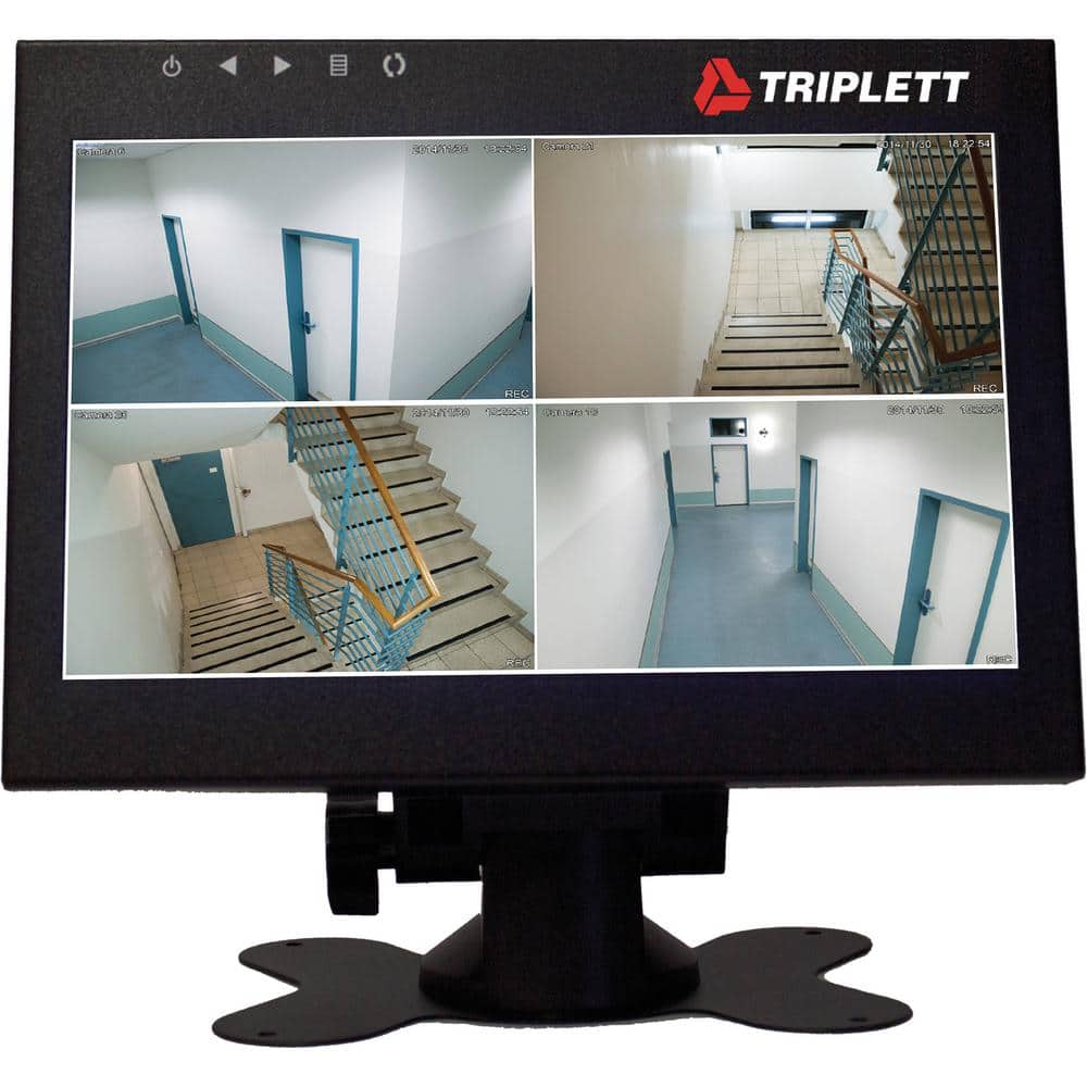 TRIPLETT 8 in. HD TFT LED Monitor HDCM3 - The Home Depot